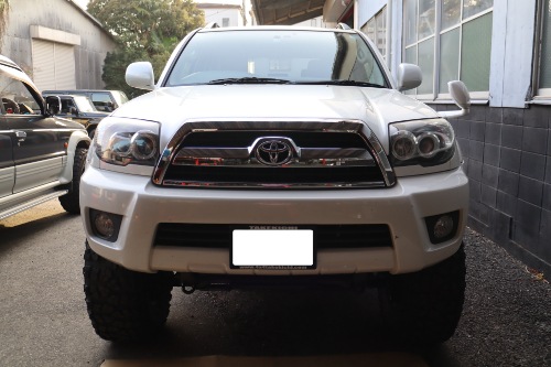 トヨタ 215サーフ ワンオフ アンダーガード一体型チューブバンパー【型式：－】 | ワンオフ製作事例 | SUXON RACING