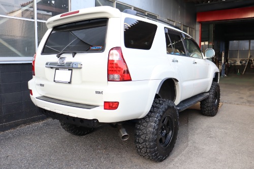 トヨタ 215サーフ ワンオフ アンダーガード一体型チューブバンパー【型式：－】 | ワンオフ製作事例 | SUXON RACING