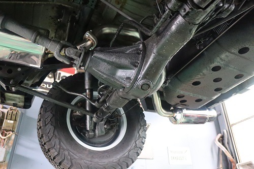 トヨタ ランクル95プラド マフラー取付 【型式：E－RZJ95W】 | ワンオフ製作事例 | SUXON RACING