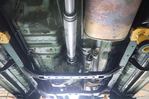 トヨタ ランクル95プラド マフラー取付 【型式：E－RZJ95W】 | ワンオフ製作事例 | SUXON RACING