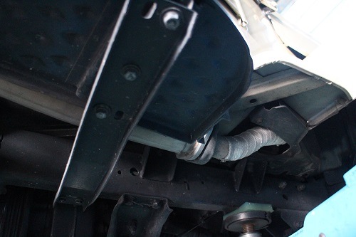 三菱 ジープ ワンオフ マフラー 【型式：J55】 | ワンオフ製作事例 | SUXON RACING