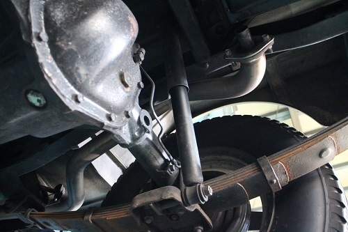 三菱 ジープ ワンオフ マフラー 【型式：J55】 | ワンオフ製作事例 | SUXON RACING