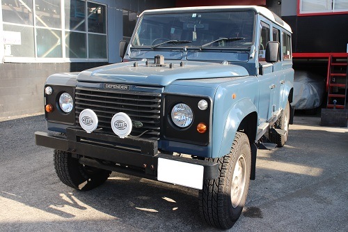 ランドローバー ディフェンダー110 ワンオフマフラー 【型式：―】 | ワンオフ製作事例 | SUXON RACING