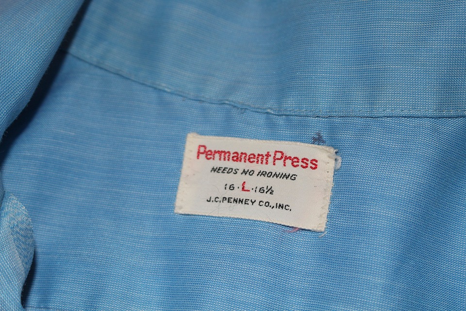 VINTAGE 60’S-70’S PERMANENT PRESS OPEN COLLAR SHIRT | NEW ARRIVAL | SOTA NY