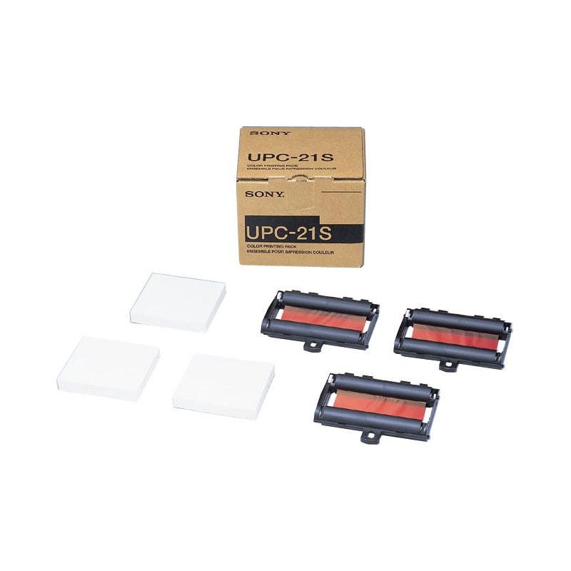 【在庫あり】純正品 UPC-21S カラープリントパック（Sサイズ） カラービデオプリンターUP-20シリーズ用 SONY | 田中電気マーケット