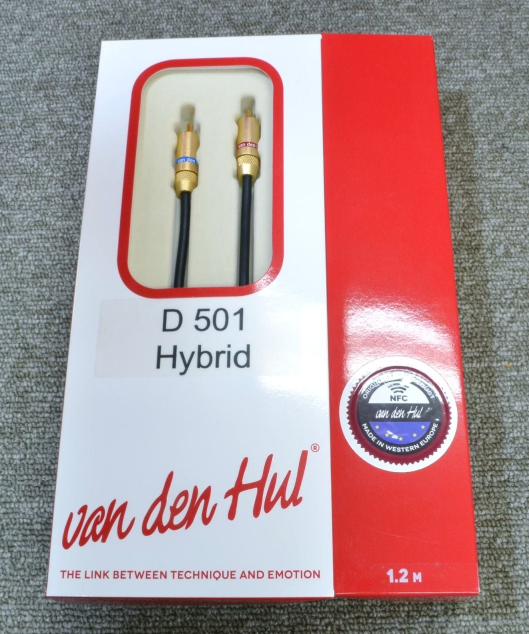中古品：Van den hul VH-D501-R12 RCA-RCA(元箱あり)(フォノケーブル) | 第2店2階 | | テレオン通販.com 株式会社テレオン