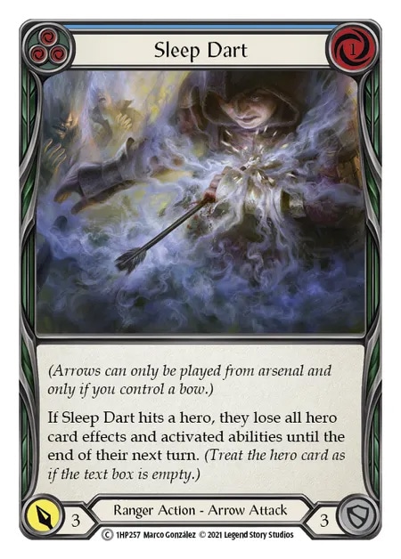 【EN】[Ranger] Sleep Dart (青)「C」〔1HP257〕 | Ranger | TOKYO FAB