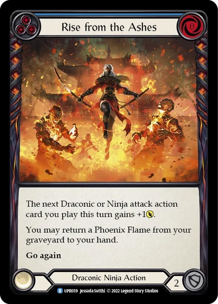 [Draconic Ninja] Rise from the Ashes [青][R]《UPR》 | Draconic Ninja ...