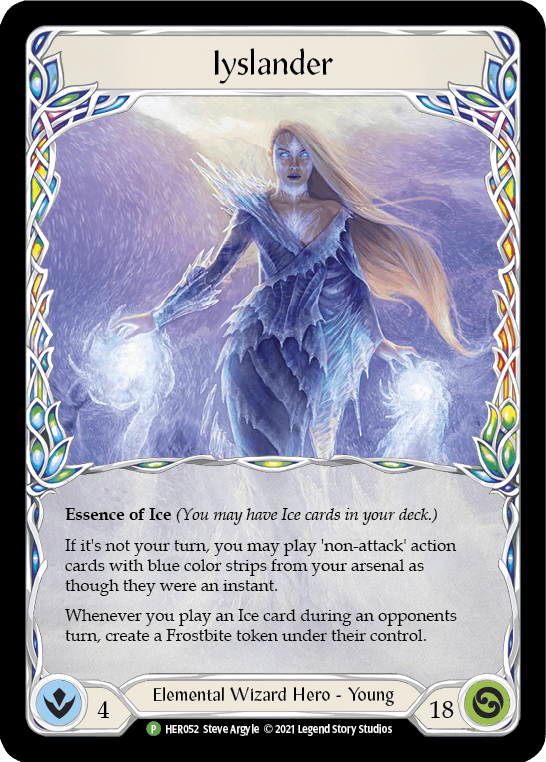 【EN】《Cold Foil》[Elemental Wizard] Iyslander (ヒーロー)「P」〔HER052〕 | すべての商品 ...