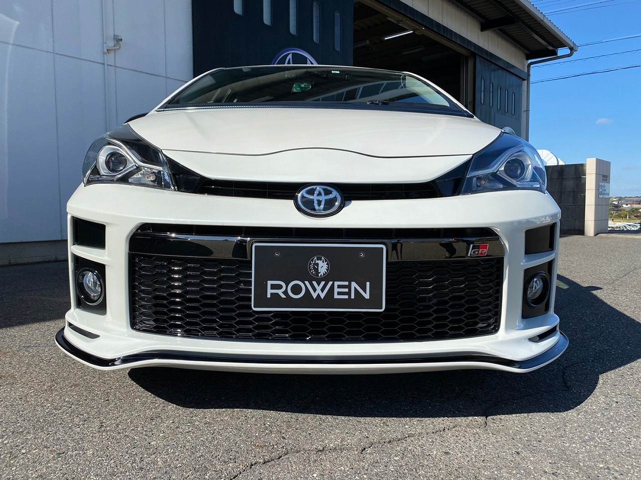 VITZ GR SPORT フロントスポイラー｜エアロパーツ、ボディキット、LEDパーツ、マフラーの通販 ROWEN-Store