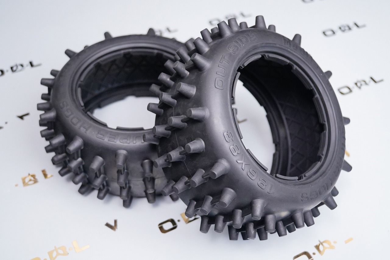 在庫即納 リアタイヤセット【2本】186X83 HPI Baja 5b/5T/5SC/LOSI 5ive-T/B 2.0/LOSI DBXL ...