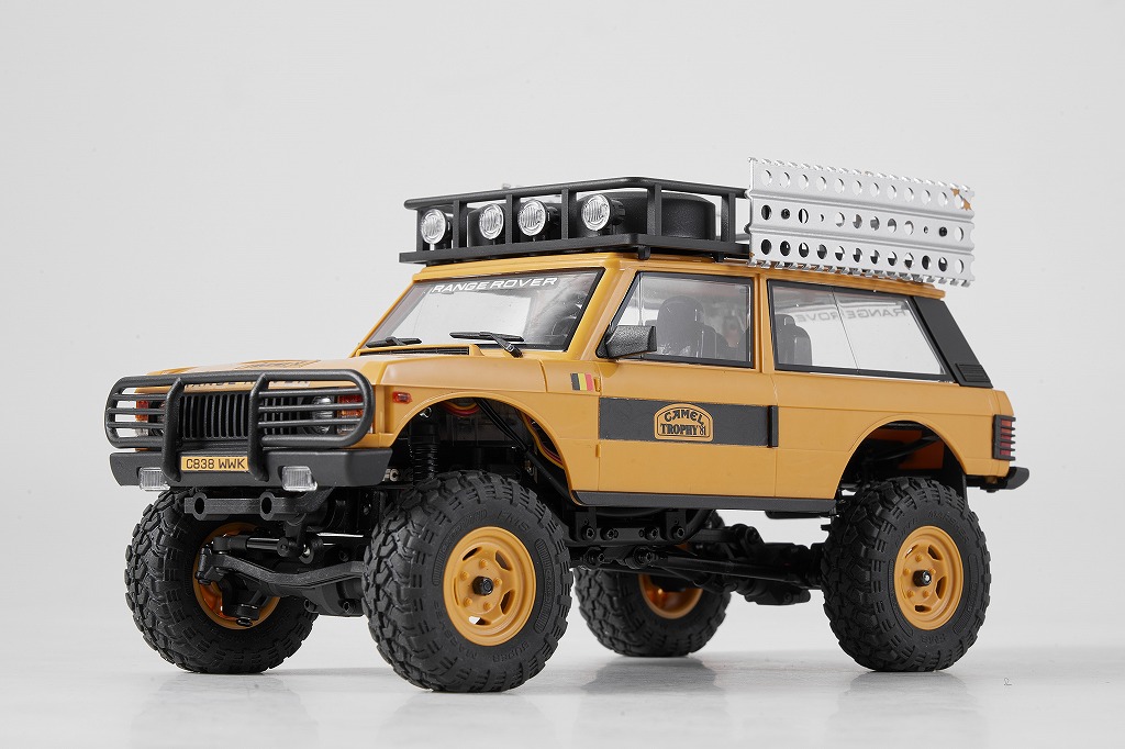 【取寄対象品】 1:24 RANGE ROVER FIRST-GENERATION RTR YELLOW 品番FMS12481RTRYL ...