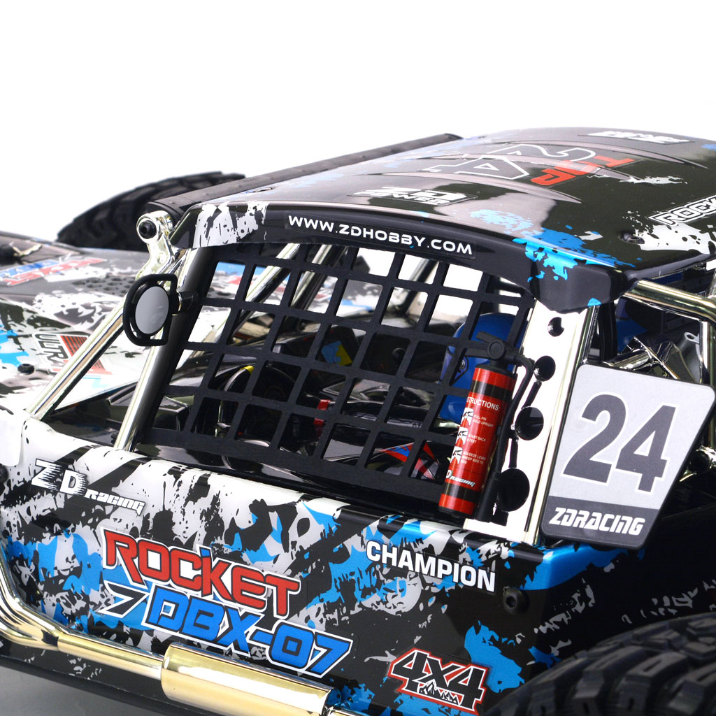 【取寄対象品】New ZD Racing DBX-07 1/7 RC Scale 4WD 2.4G 品番【DBX7-01BLUE ...