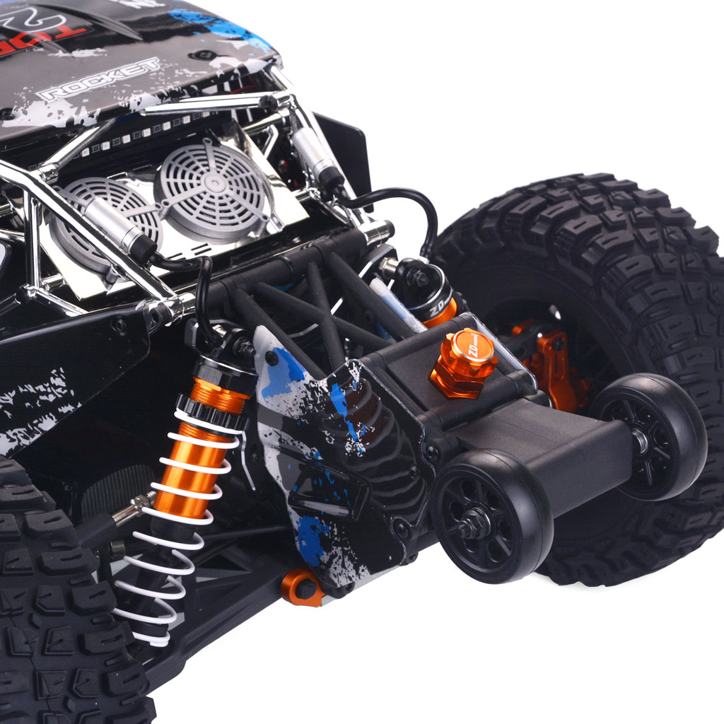 日本初上陸記念 New ZD Racing DBX-07 1/7 RC Scale 4WD 2.4G 品番【DBX7-01BLUE ...