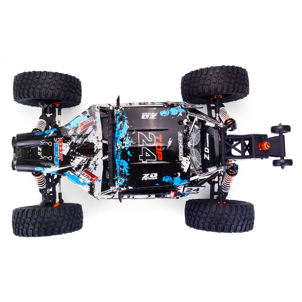 日本初上陸記念 New ZD Racing DBX-07 1/7 RC Scale 4WD 2.4G 品番【DBX7-01BLUE ...