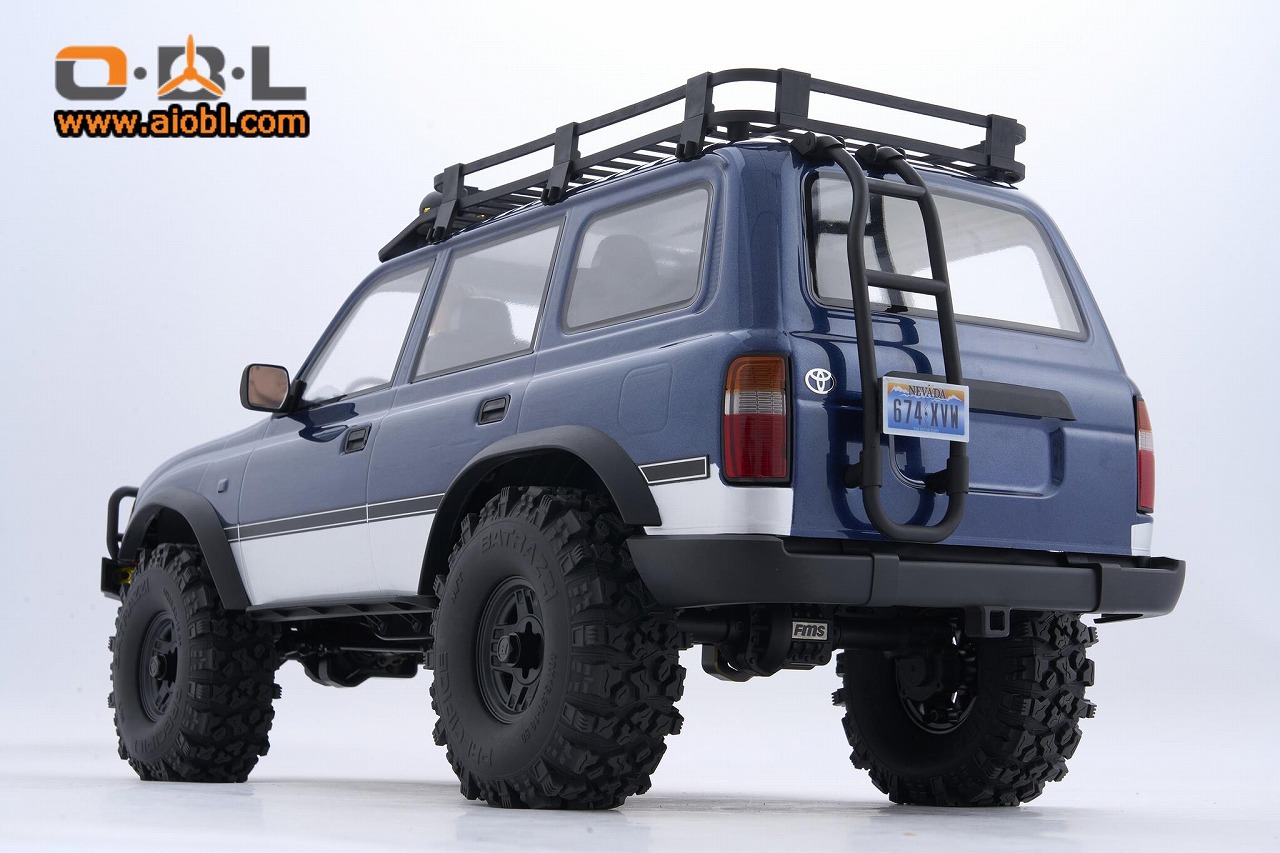 【V1バージョン生産終了】FMS 1:10 FCX10 PRO Brushless Toyota Land Cruiser LC80 RS ...