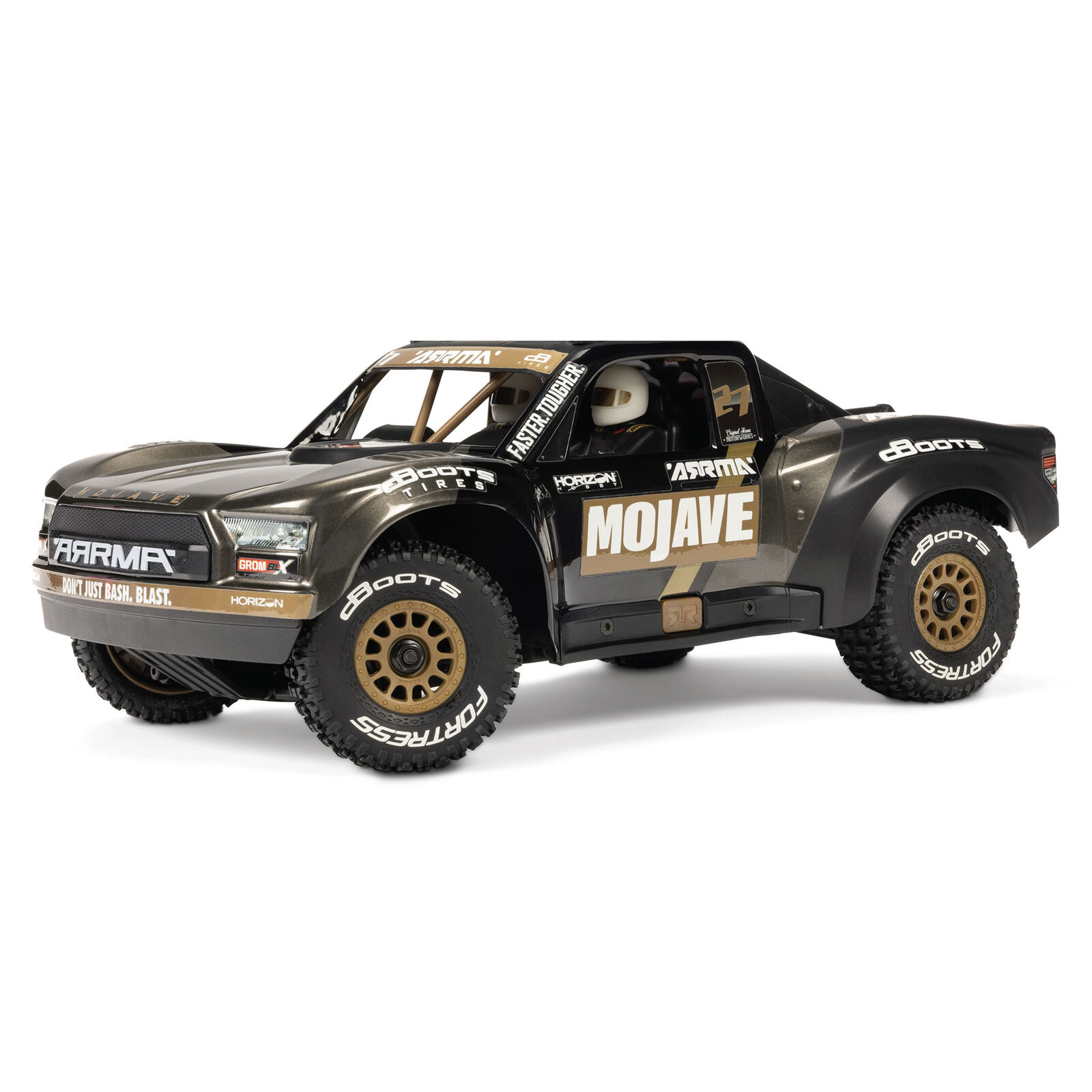 【取寄対象品】MOJAVE GROM 223S BLX ブラシレス 4X4 小型デザートトラック RTR DSC 付き、ブラック ...