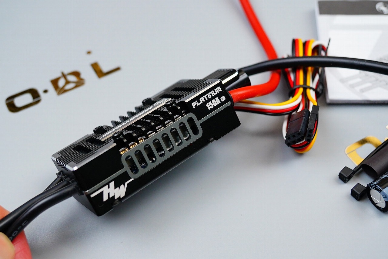 HOBBYWING ホビーウイング PLATINUM 150A-HV V5 BEC内蔵 5V-8V/10A 【30203500】 | HOBBYWING | 【O・B・L株式会社】