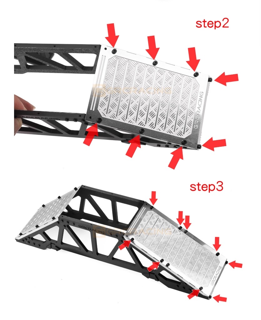 新品【在庫即納】GRC single-sided bridge For RC crawler (large size) 品番：G189A ...