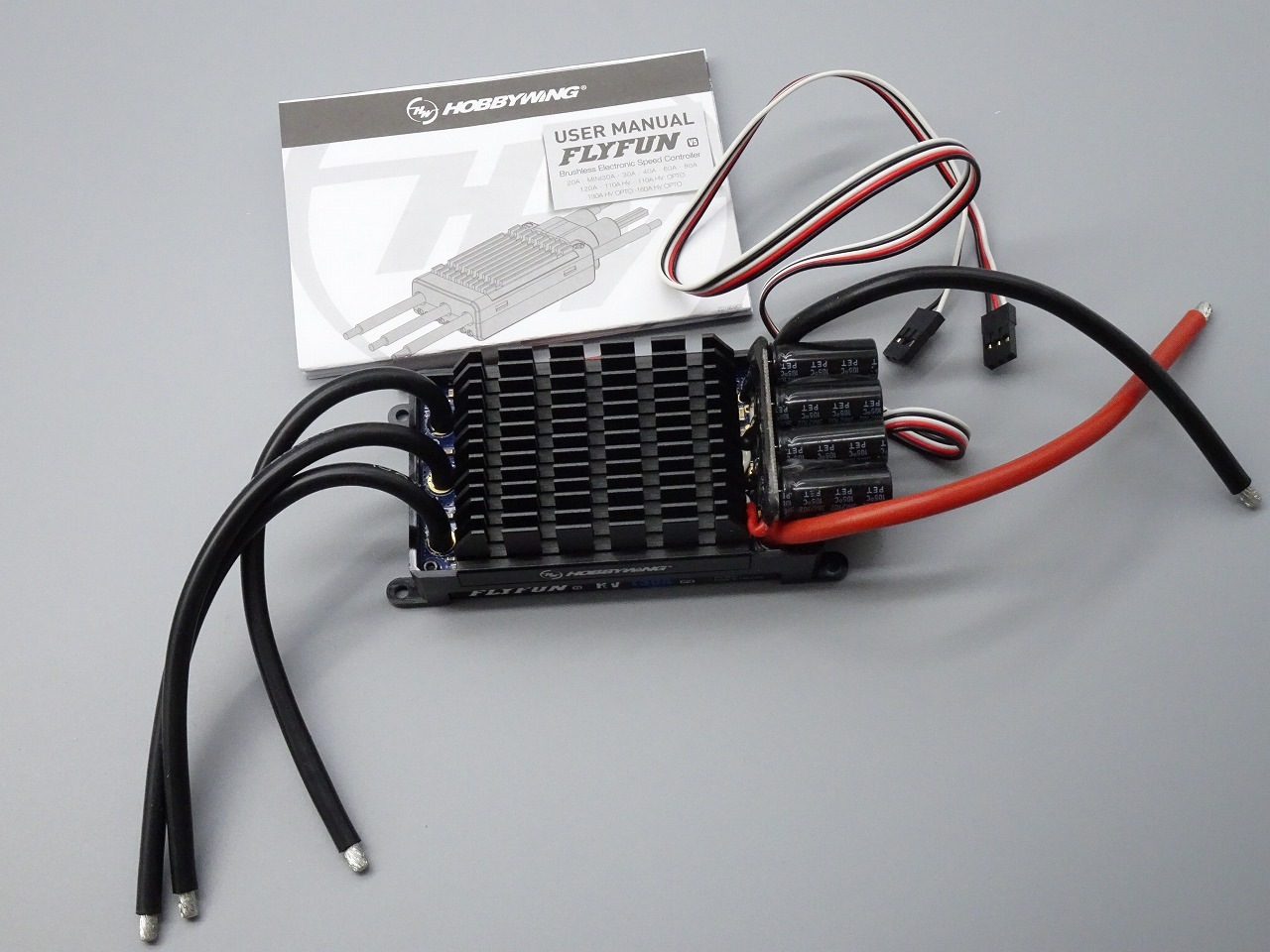 ホビーウイング HOBBYWING PLATINUM 130A-HV OPTO V4 空用 90-140クラス飛行機 【30201500 ...