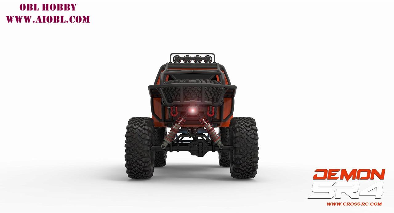 CROSS RC 1/10 SR4-B 4×4 DEMON Crawler Kit 組立キット デーモンロッククローラー 品番 ...