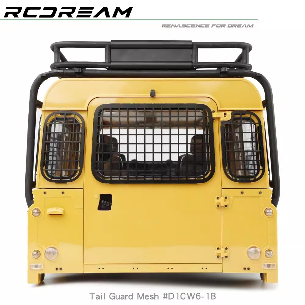 在庫即納 GRC製 RCDREAM RD110ディフェンダー ステレンス製ドアネット 品番#D1CW1-1B | TRX-4 | 【O・B・L ...