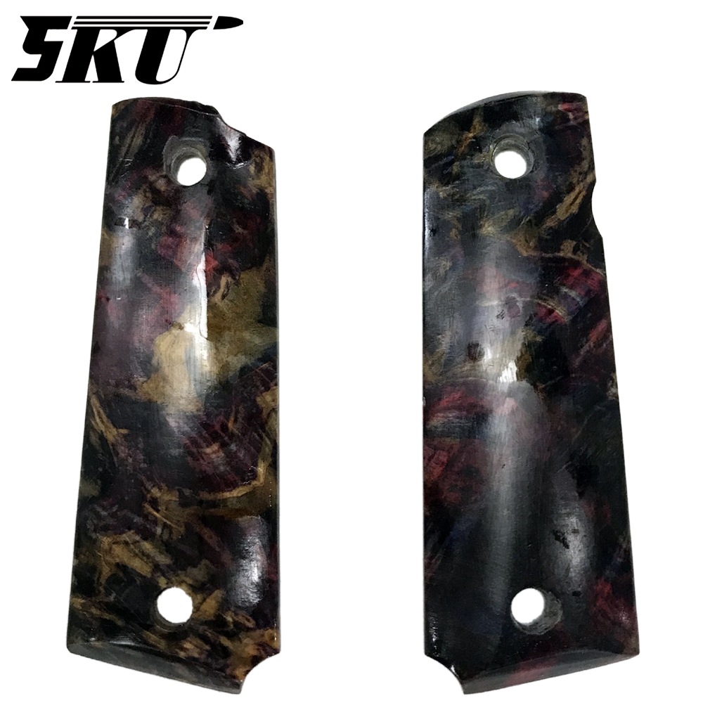 5KU M1911 Stabilized Wood グリップパネル Purple Red | All Items / 全商品（再入荷 ...