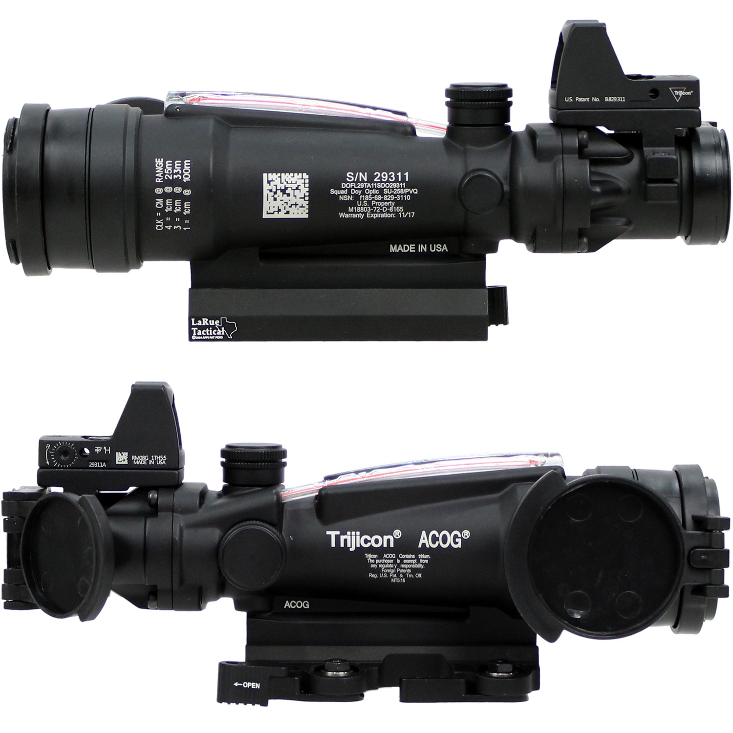 Holy Warrior TA11 RMR Comboタイプ 3.5xファイバースコープ キルフラッシュ/スコープカバー付 | Holy ...