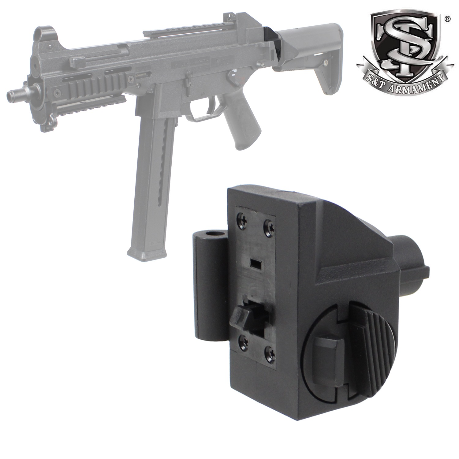 S＆T UMP用M4ストックアダプター / UMP M4 Stock Adapter | All Items / 全商品（再入荷 ...