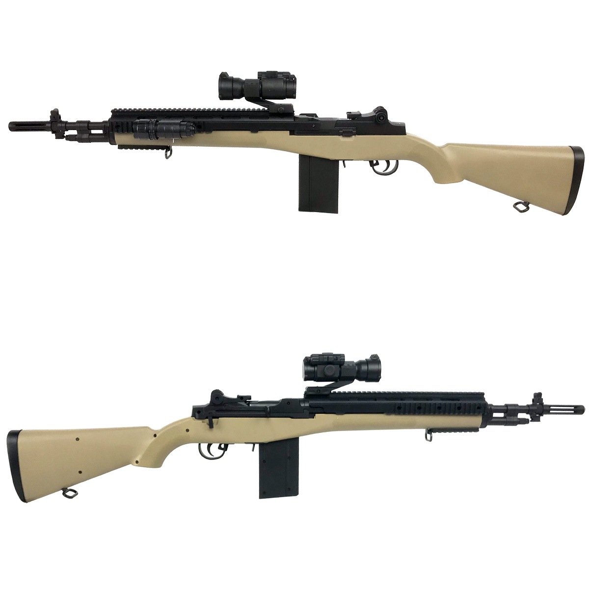 AGM M14 エアコッキングライフル ショート / M14 Short Spring Powere Rifle | All Items ...