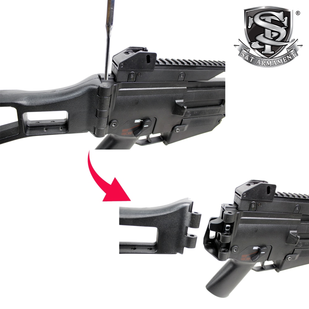 S＆T G36用 M4ストックアダプター / M4 Stock adaptor for G316 AEG | S&T | 株式会社UFC ...