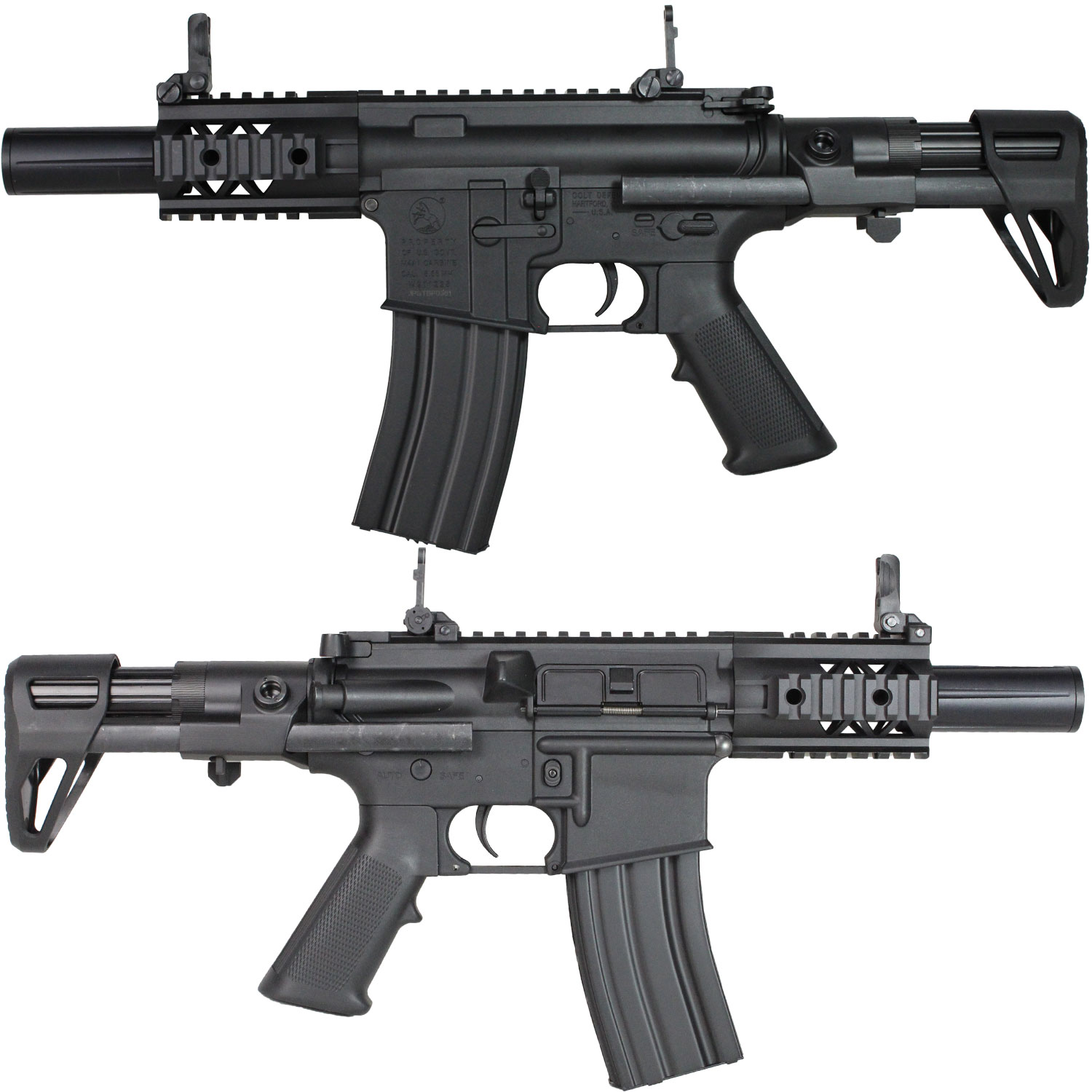 S＆T M4 FF3.5 SD PDW チャレンジャーライン G3電動ガン / S&T M4 FF3.5 SD PDW Challenger ...