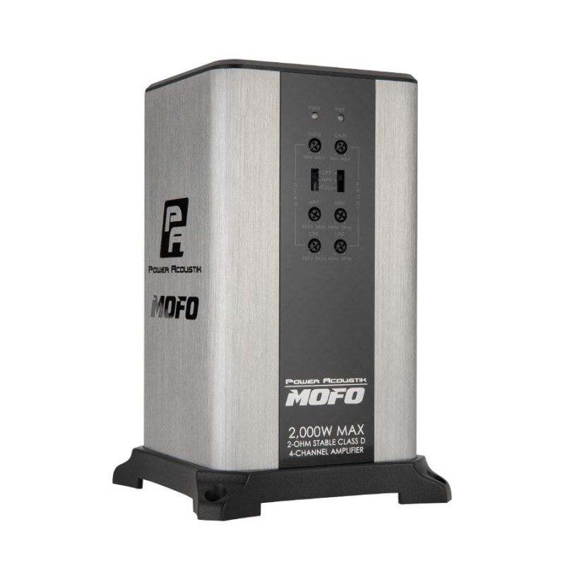 MOFO4-2KD 斬新なデザイン Class D 4ch Max.2000W パワーアコースティック Power Acoustik ...