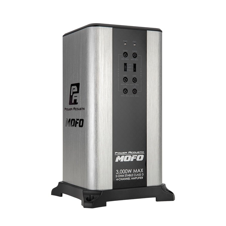 MOFO4-3KD 斬新なデザイン Class D 4ch Max.3000W パワーアコースティック Power Acoustik ...
