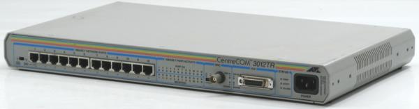 X-222/AlliedTelesis AT-3012TR 10BASE-T/スイッチ/12ポート 中古周辺機器