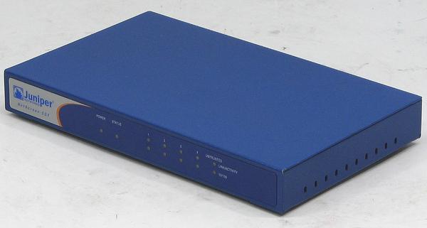 X-186/Juniper NetScreen-5GT ファイアウォール/IPsec-VPN 中古周辺機器