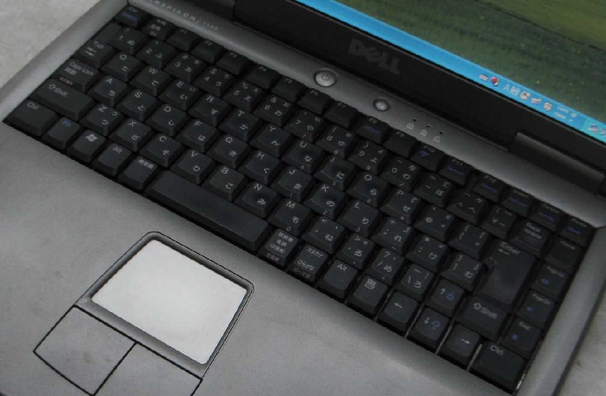 A3-2016/DELL inspiron 1150-2500XGA Windows XP 中古 ノート パソコン 中古ノートパソコン