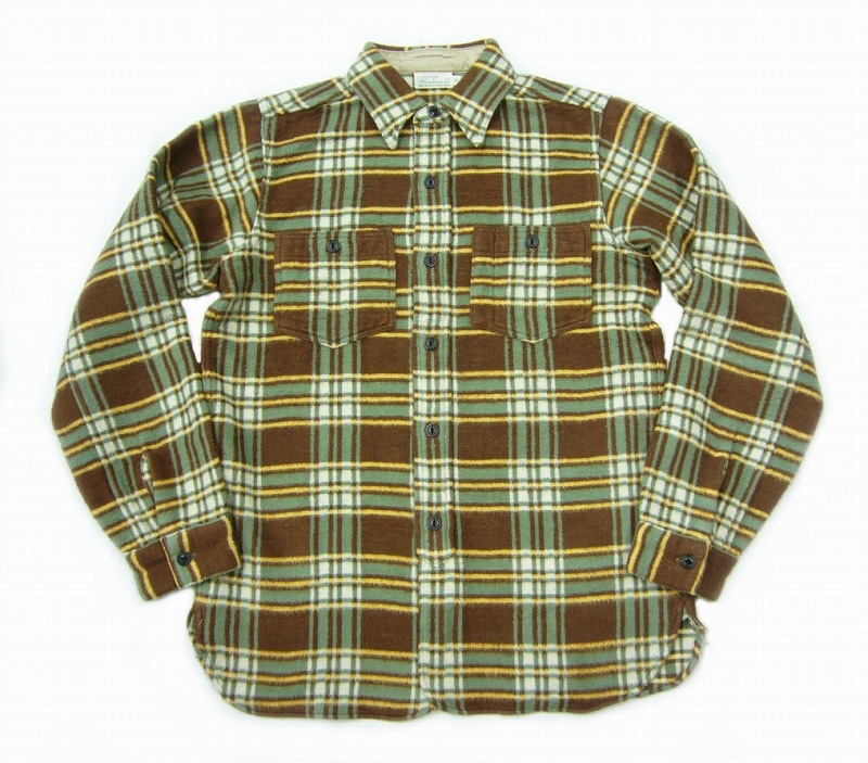 *WAREHOUSE* WH3056 DUCK DIGGER DOUBLE-WEIGHT CLOTH -FLANNEL SHIRTS ...