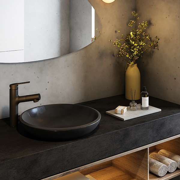 VISANTE Faucet Tall (Rusted Black) | FAUCET | VISANTE