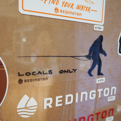 Locals only sticker | ブランドから探す,REDINGTON,ステッカー | WALTON'S INC