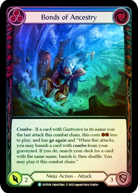 【ENG】【Rainbow Foil】[Ninja] Bonds of Ancestry - Blue [OUT] | All Items ...