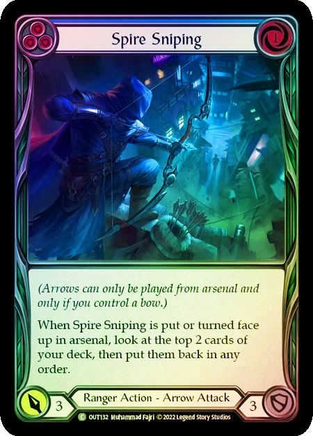 【ENG】【Rainbow Foil】[Ranger] Spire Sniping - Blue [OUT] | All Items ...