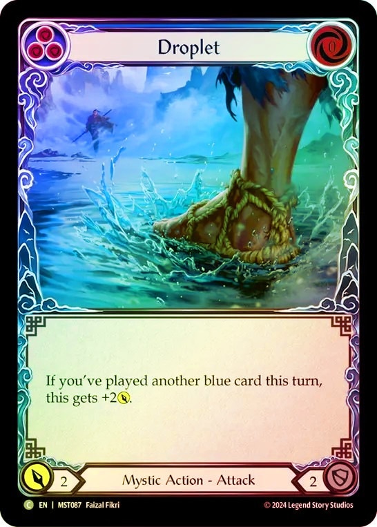 【ENG】【Rainbow Foil】[Mystic] 水しぶき/Droplet [MST] | Class & Talent,Rainbow ...