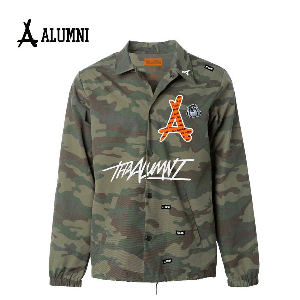 ALUMNI CLOTHING アルムナイクロージング AOP COACHES JACKET (CAMO) メンズ インポート KID INK ...