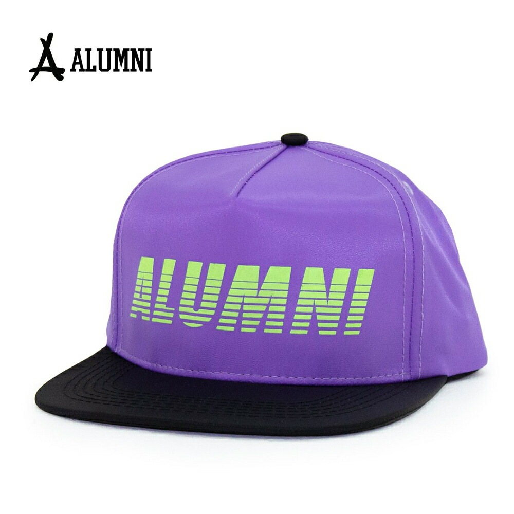ALUMNI CLOTHING アルムナイクロージング RUNNER SNAPBACK PURPLE メンズ インポート KID INK ...
