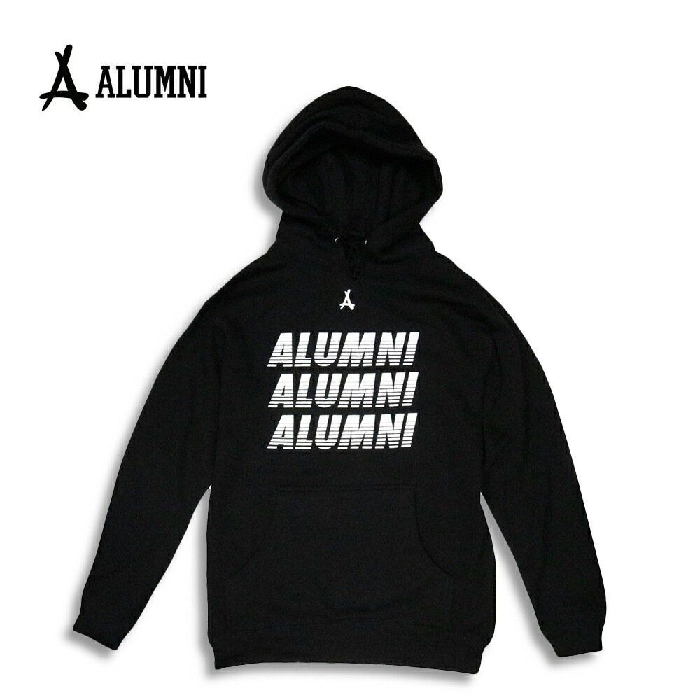 ALUMNI CLOTHING アルムナイクロージング TRIPLE RUNNER HOODIE メンズ インポート KID INK ...