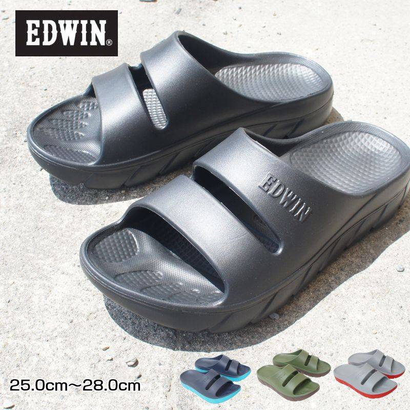 EDWIN エドウィン メンズ サンダル 厚底 軽量 シューズ サボ 父の日 敬老の日 ew5200 | メンズシューズ,メンズサンダル | 《公式》ファッションシューズ 『アベリア』本店