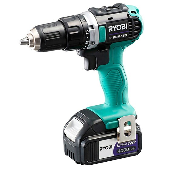 DIY女子も必見[新品税込] RYOBI/リョービ ドライバドリル BDM-180 18V/4【日本一部地域を除いて送料無料】【代引き発送不可】【ポイント消化にどうぞ】】 リョービ | ドリル ...