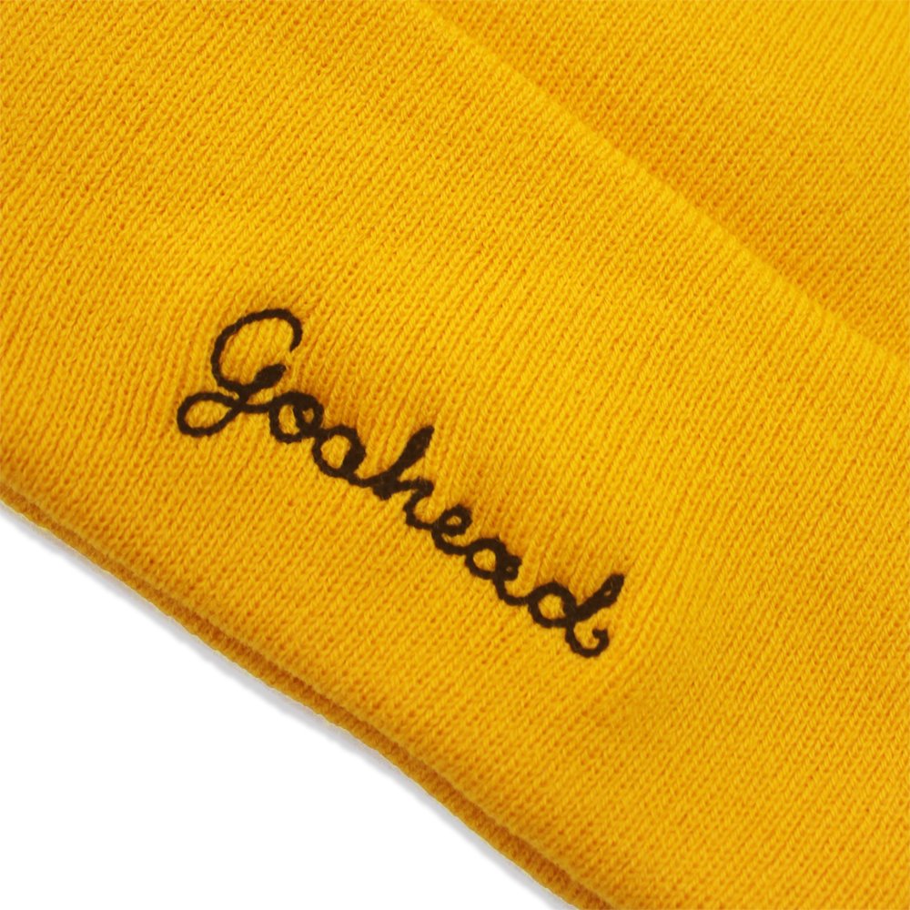 CHAIN STITCH LOGO BEANIE | BRAND,GOAHEAD | ACOLLECT ONLINE STORE