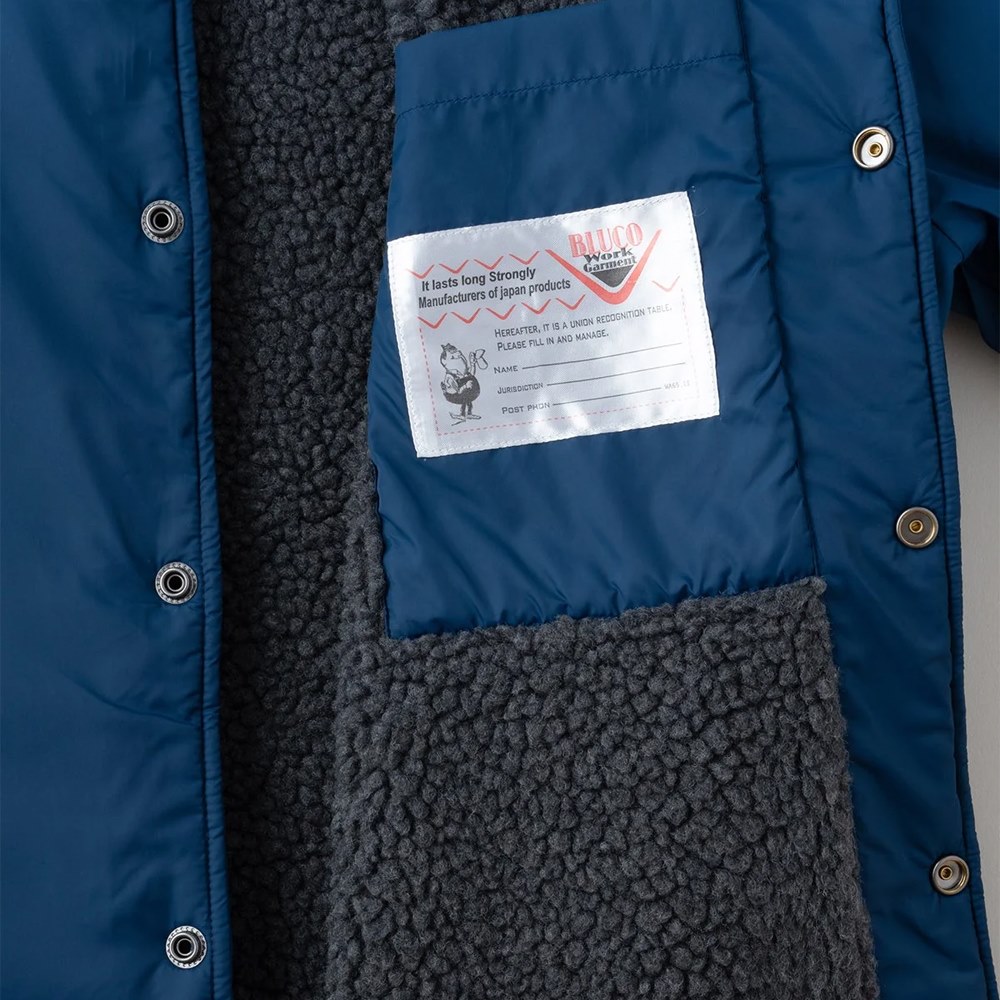 NYLON COACH JACKET -BOA LINING- | BRAND,BLUCO | ACOLLECT ONLINE STORE